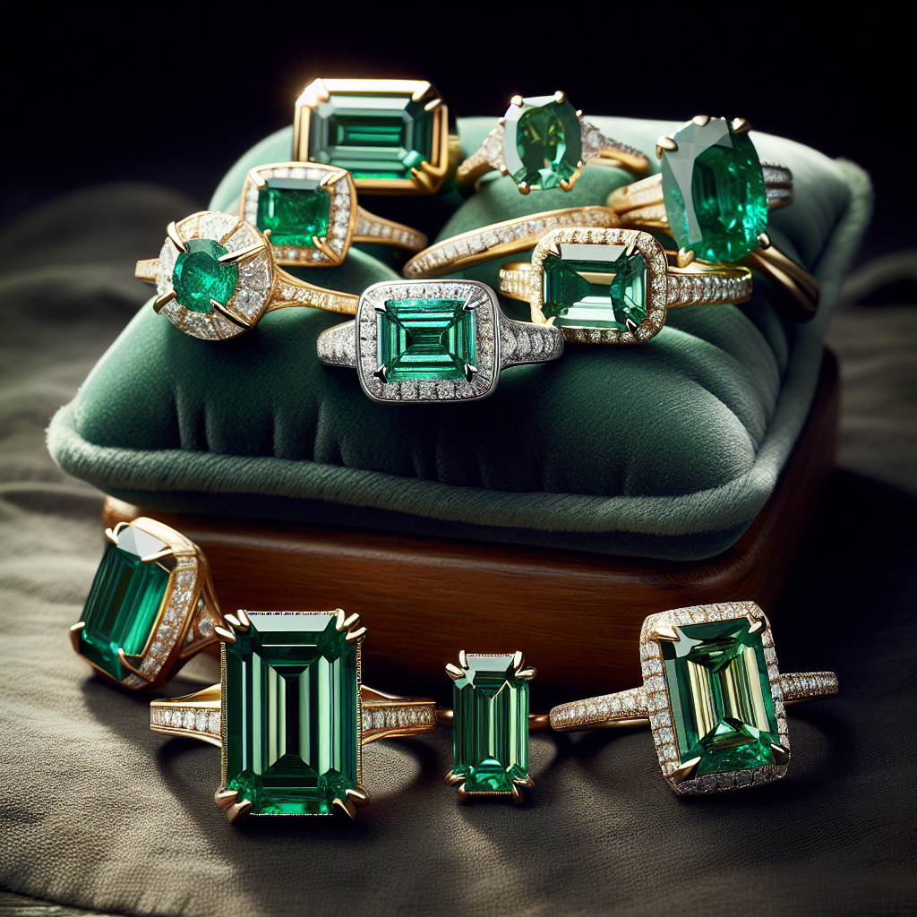 emerald cut engagement rings - Jewelry Blogs